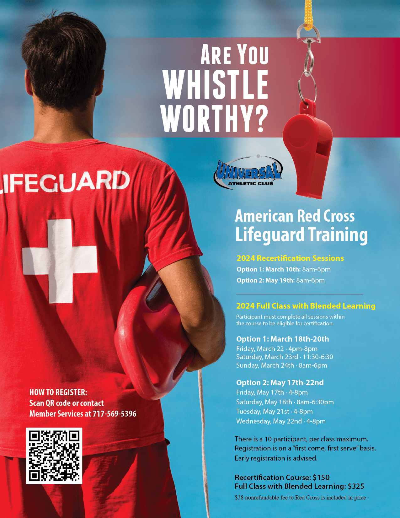 American Red Cross Lifeguard Full Courses | Universal Athletic Club